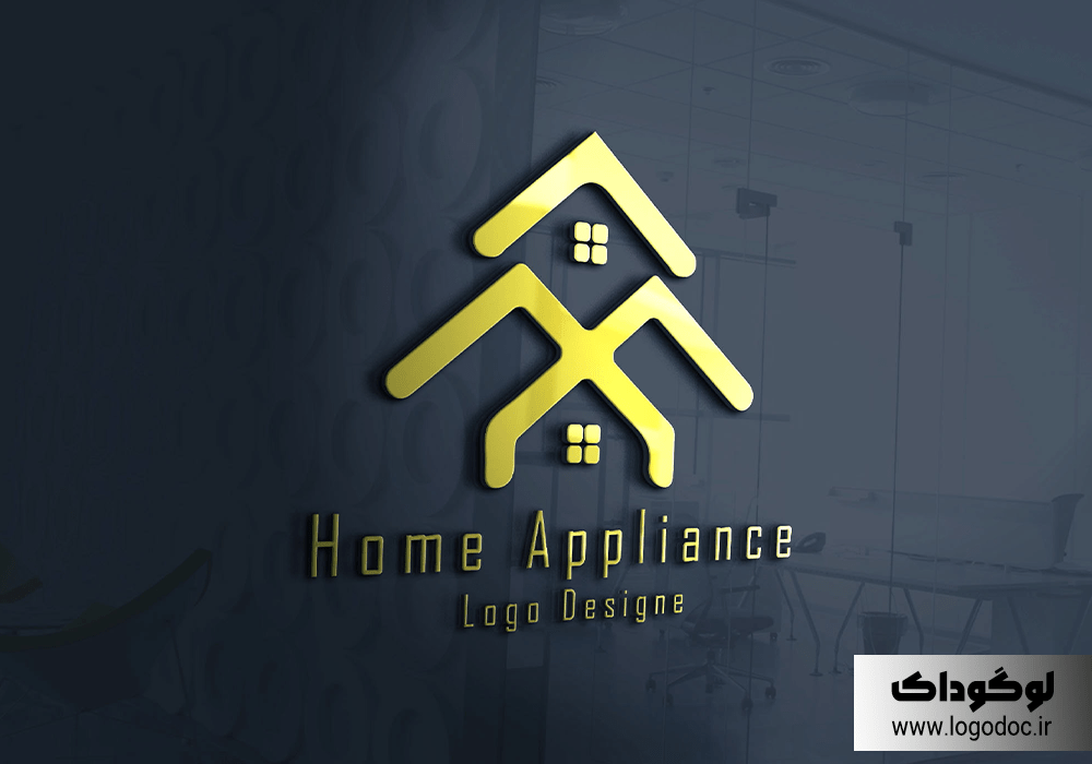 طراحی لوگو فروشگاه لوازم خانگی – لوگو داک